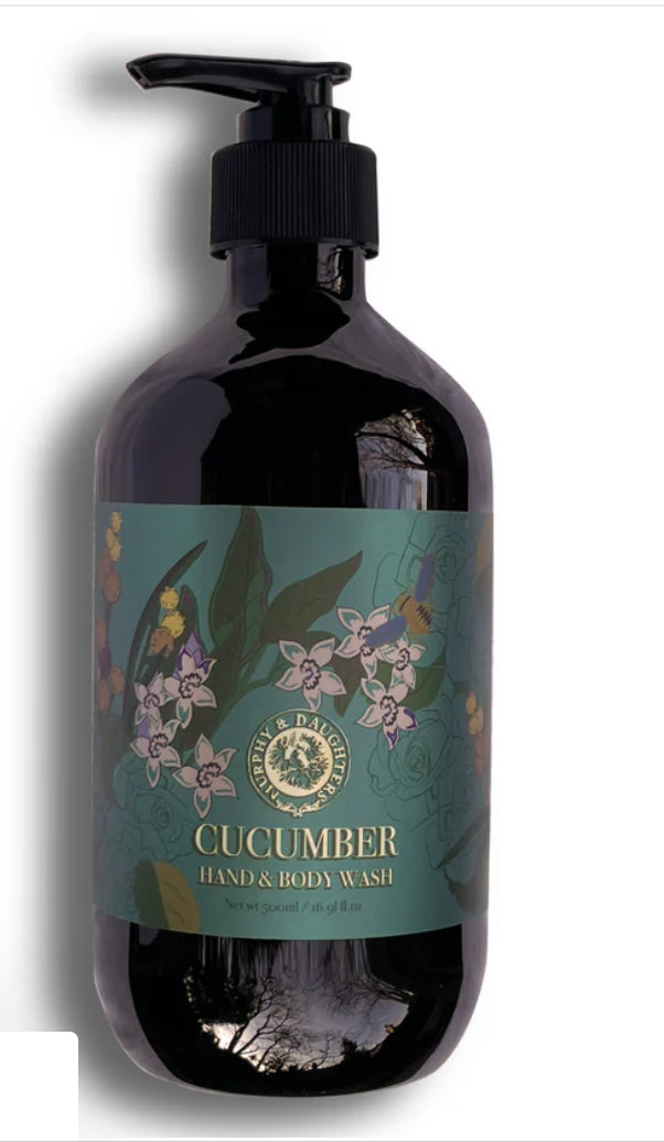 Murphy & Daughters Hand & Body Wash - Cucumber – Bombay Sprout Ltd